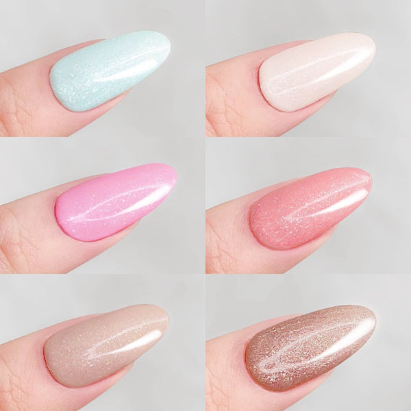 JIN.B : Shimmer Prism (Mint) Collection – KIOKO NAIL SUPPLY