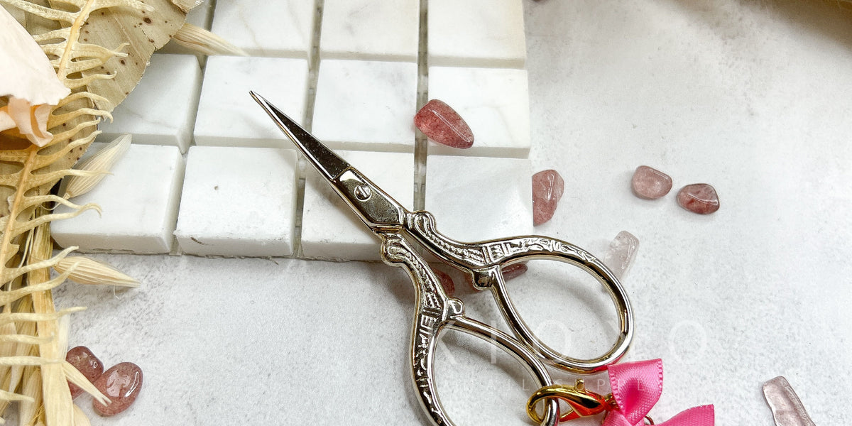 Gold Nail Art Scissors – KIOKO NAIL SUPPLY